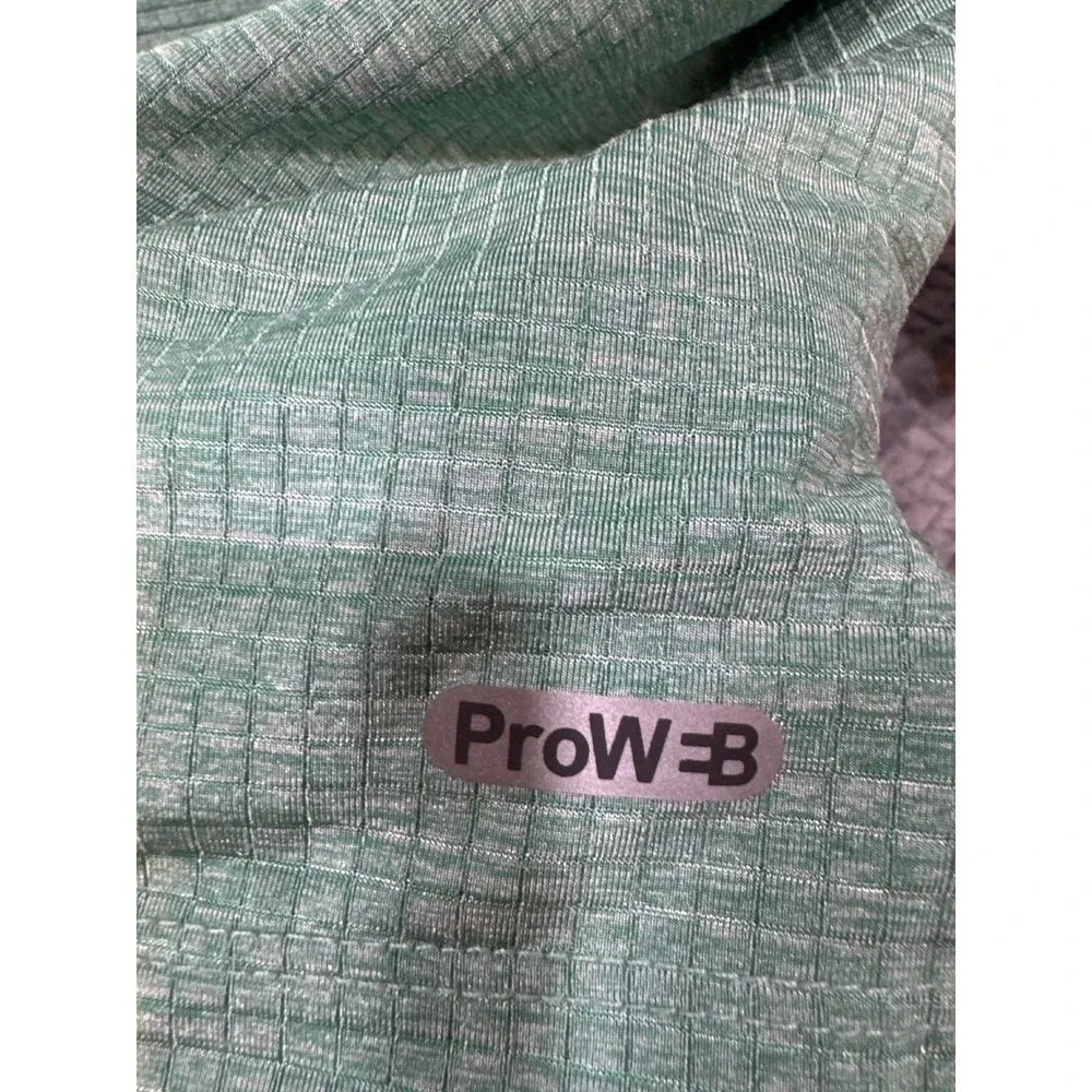 Spyder | Shirts | Spyder Active Mens Xxl Green Proweb Quarter Zip Grid ...